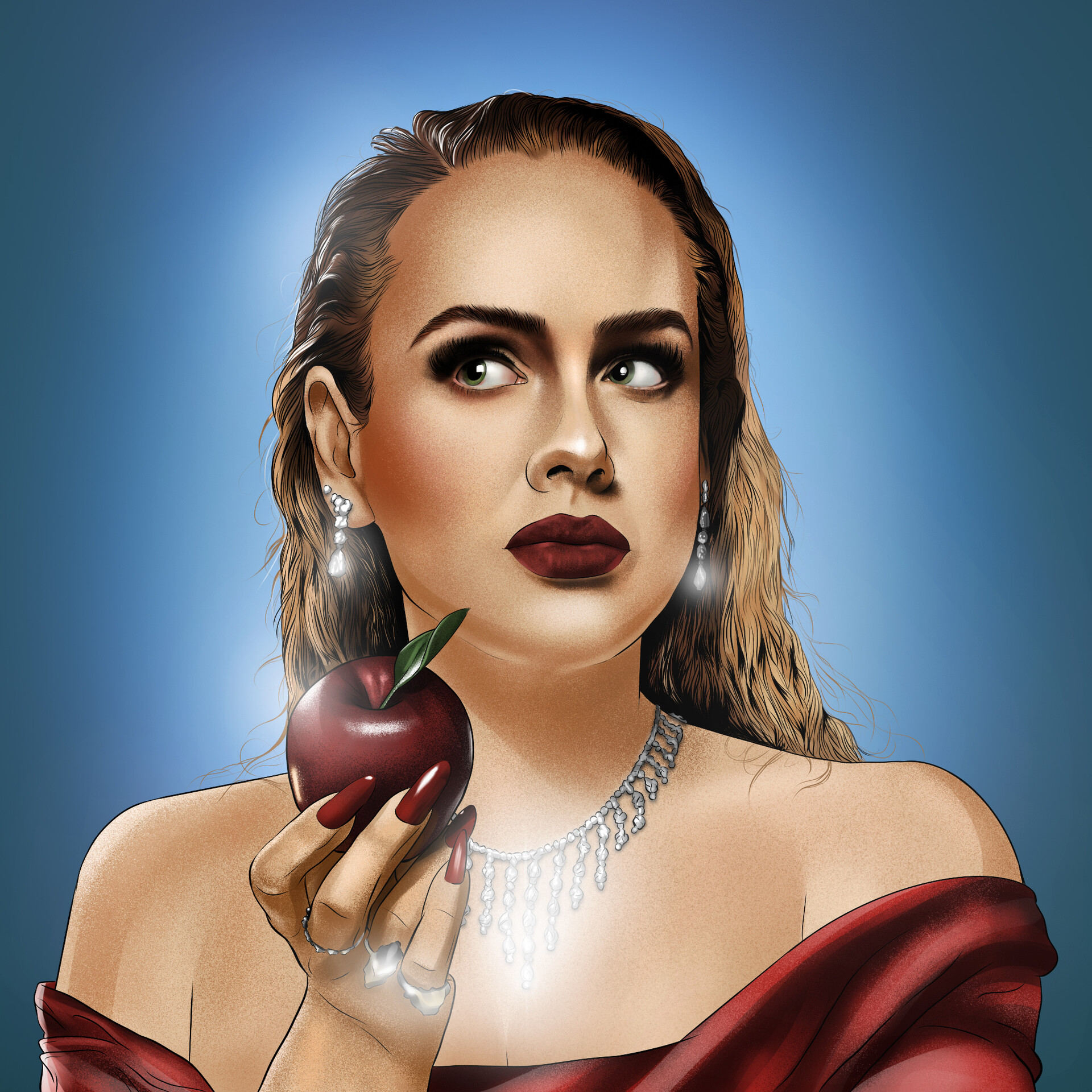 ArtStation - Adele - Portrait Illustration