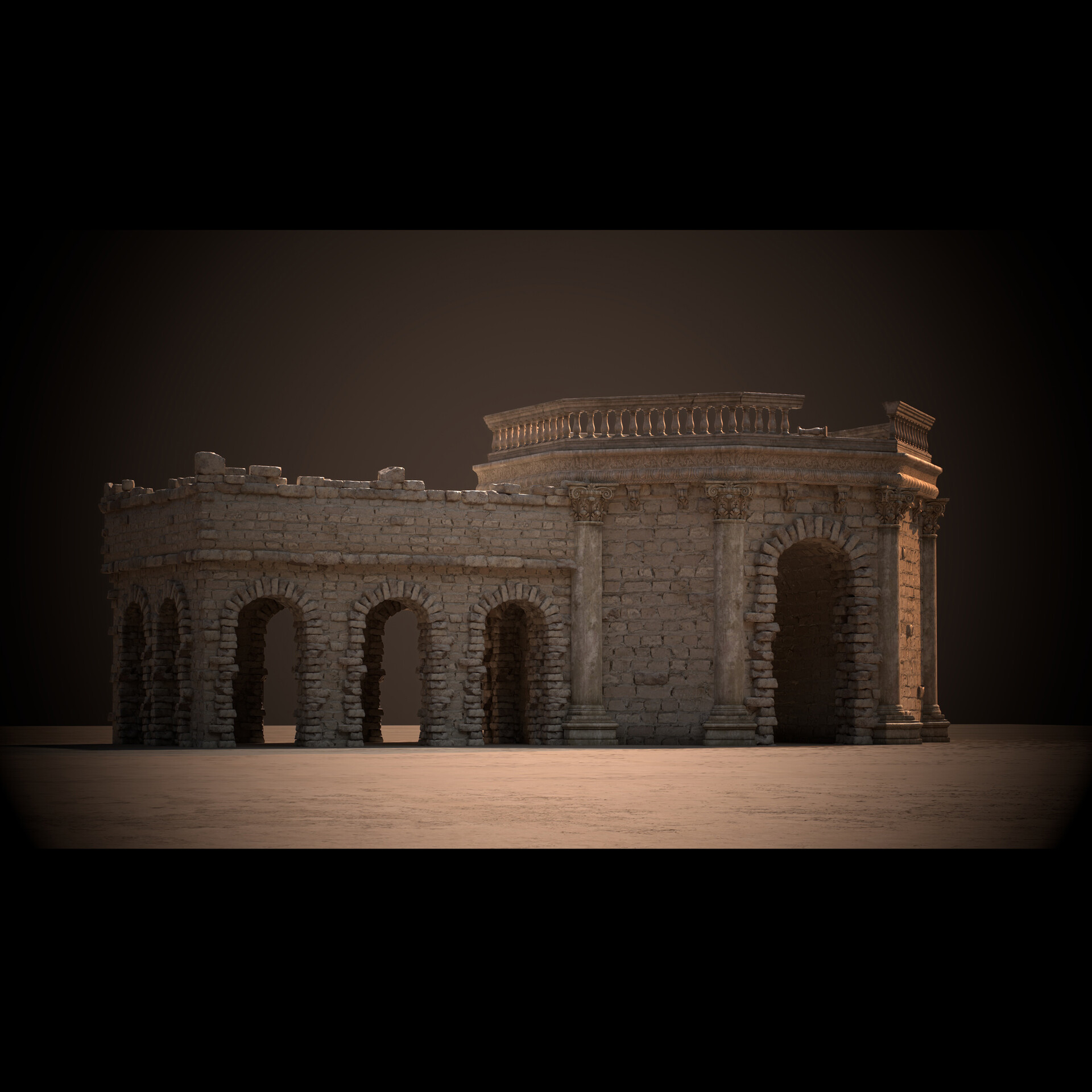 ArtStation - Castle ruins