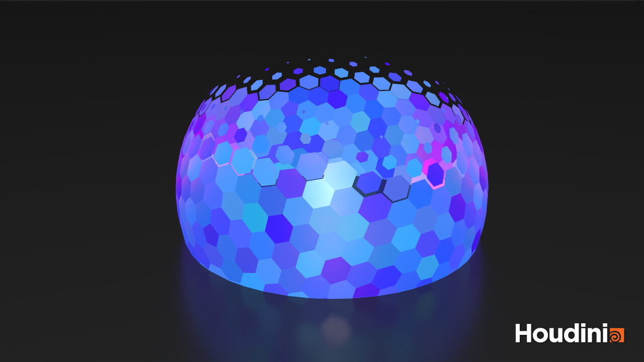 ArtStation - Hexagon Dome Shield