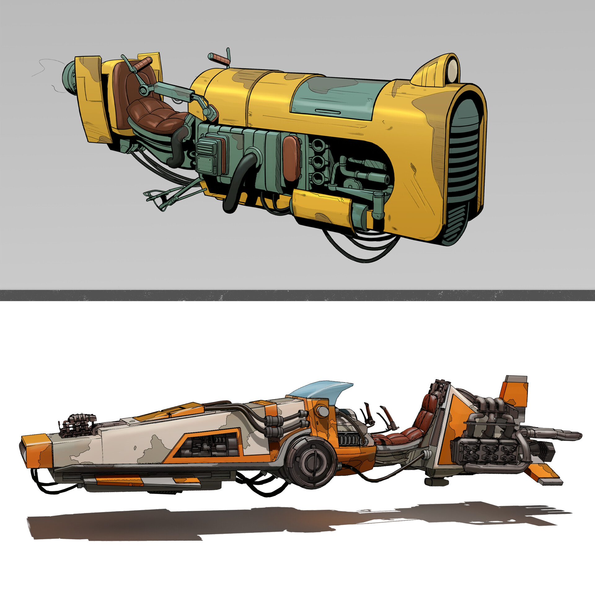 ArtStation - Speeder Designs