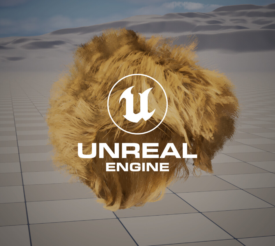 ArtStation - UE5.3 Custom groom physics