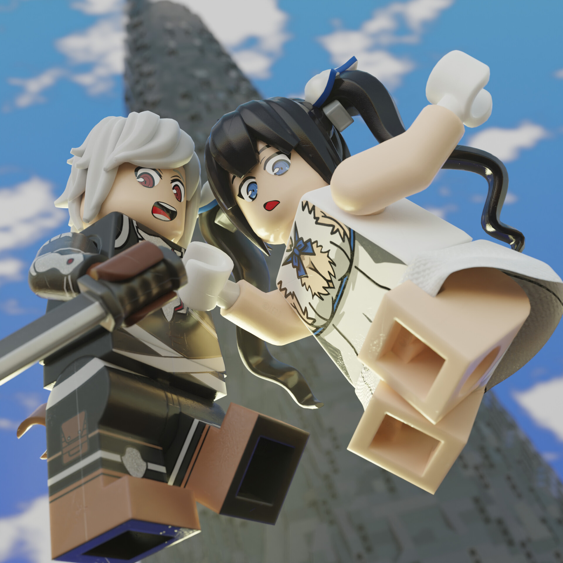 ArtStation - Lego DanMachi