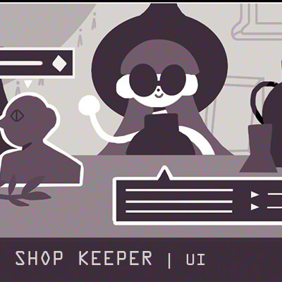 ArtStation - SHOP KEEPER • UI