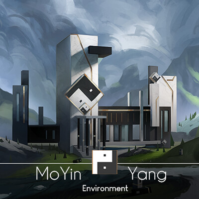 ArtStation - MoYin Yang - Modern Temple