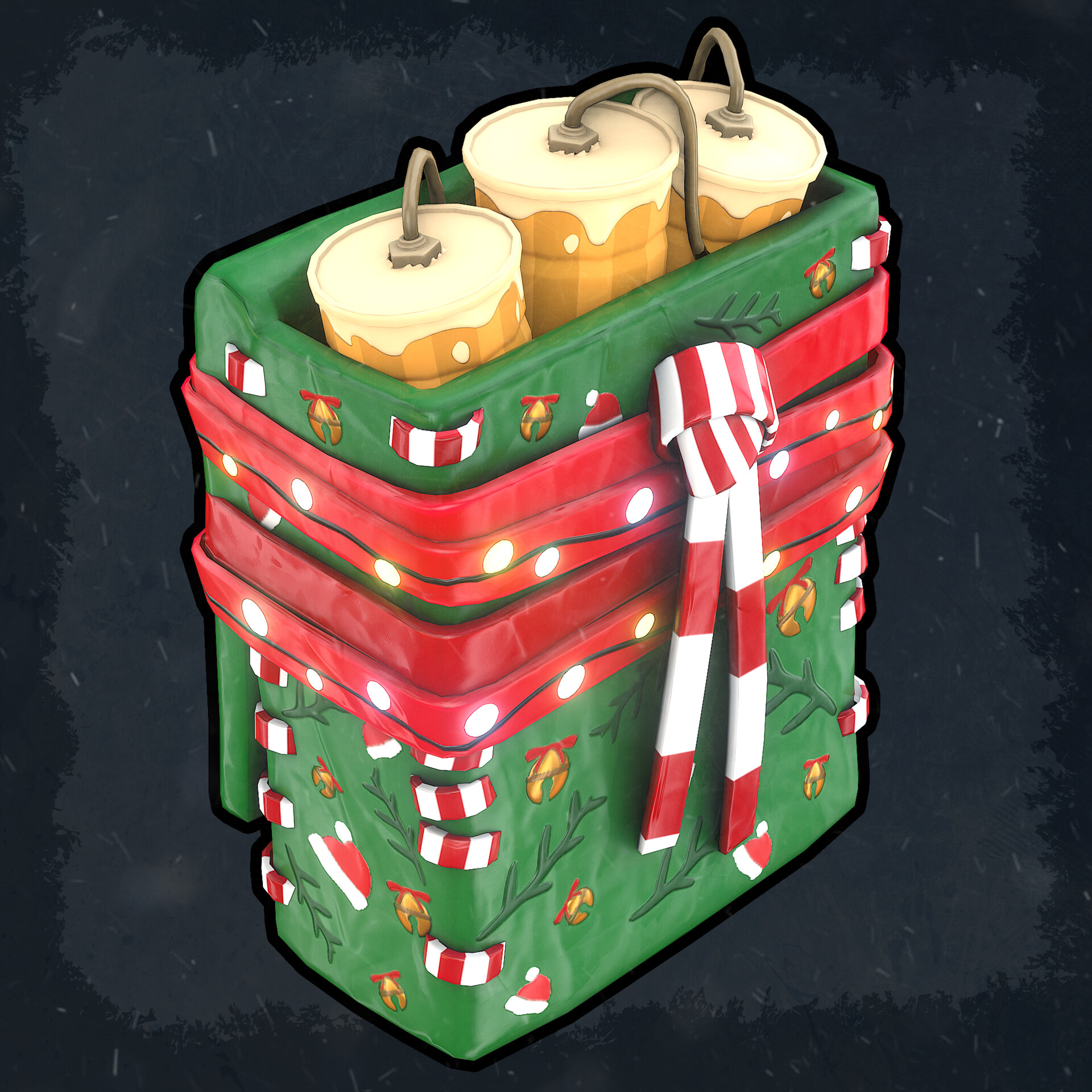 ArtStation - Explosive Christmas Gift