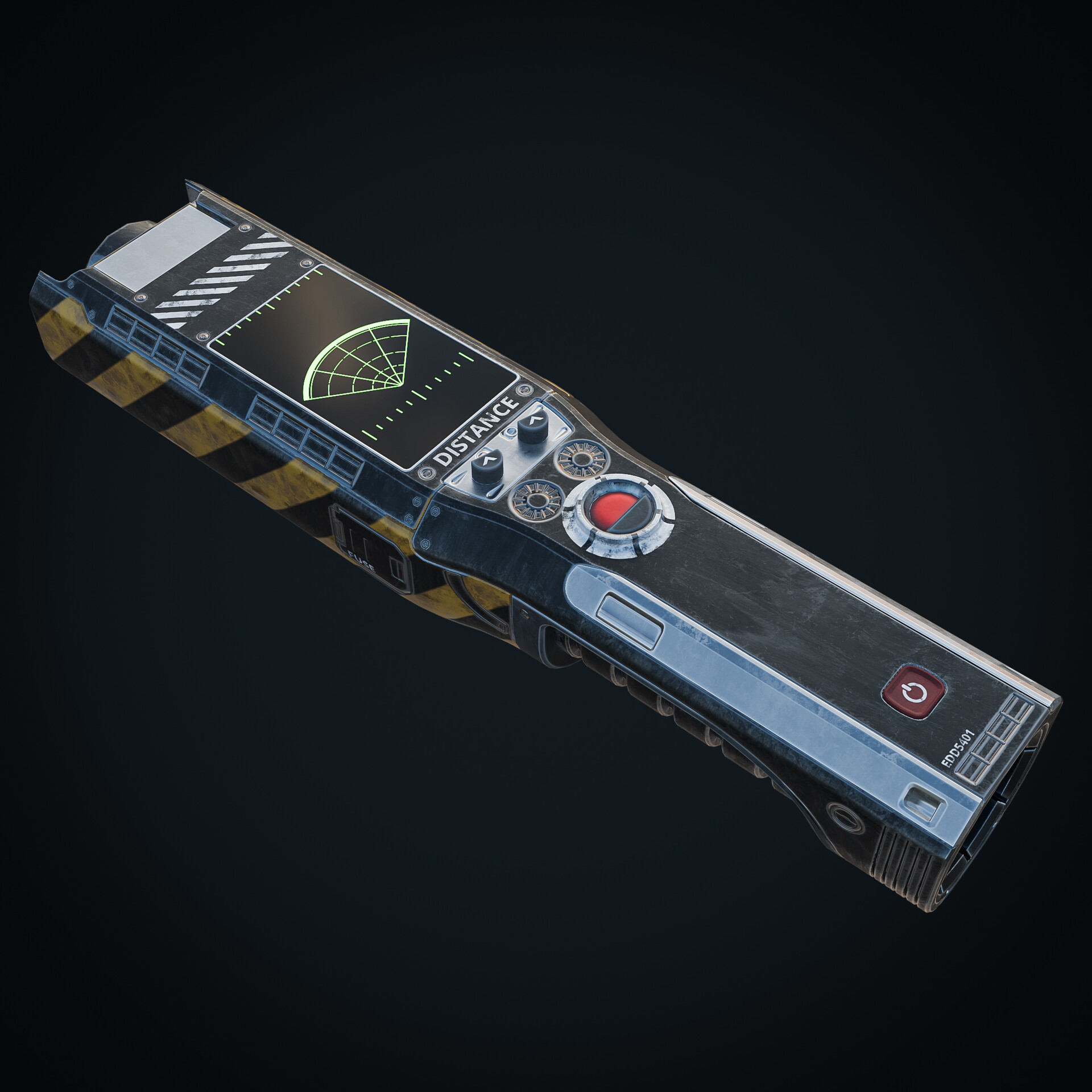 ArtStation - Entity Detection Device, Low Poly, Game Ready