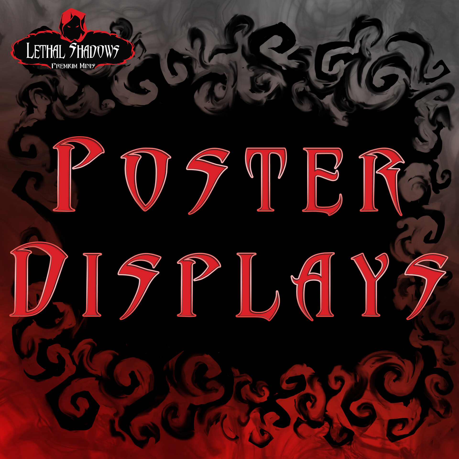 ArtStation - Poster Displays for Lethal Shadows