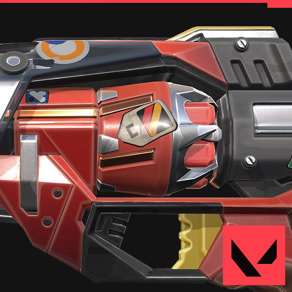 ArtStation - Valorant Overdrive Sherriff 3D Work