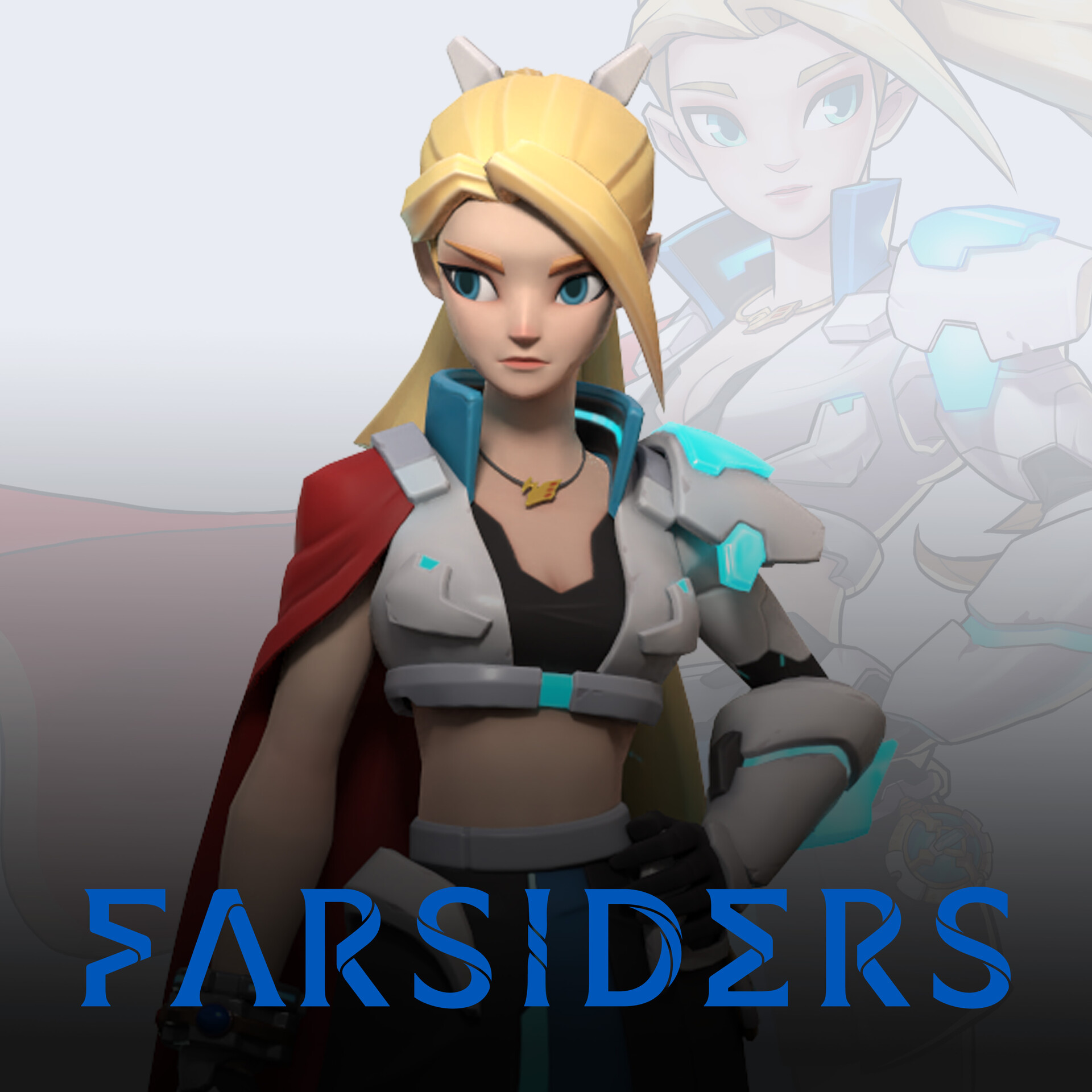 ArtStation - GambitGhost: Farsider - Cassie 3D Model