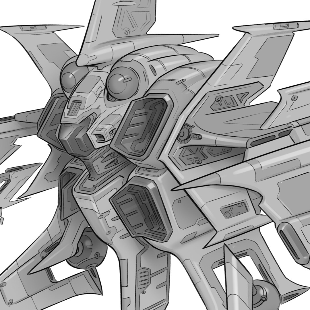 ArtStation - Mech Sketches