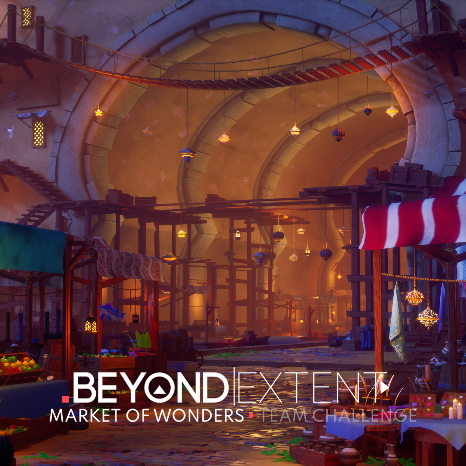 ArtStation - Market of Wonders - Team challenge from Beyond Extent