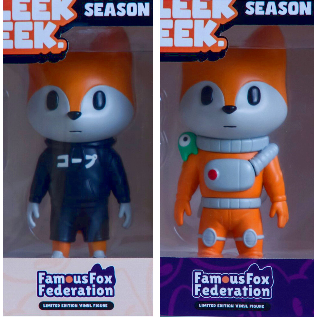 Rémy LENNE Zetto - Famous Fox Federation chibi - SLEEK GEEK - SEASON 1