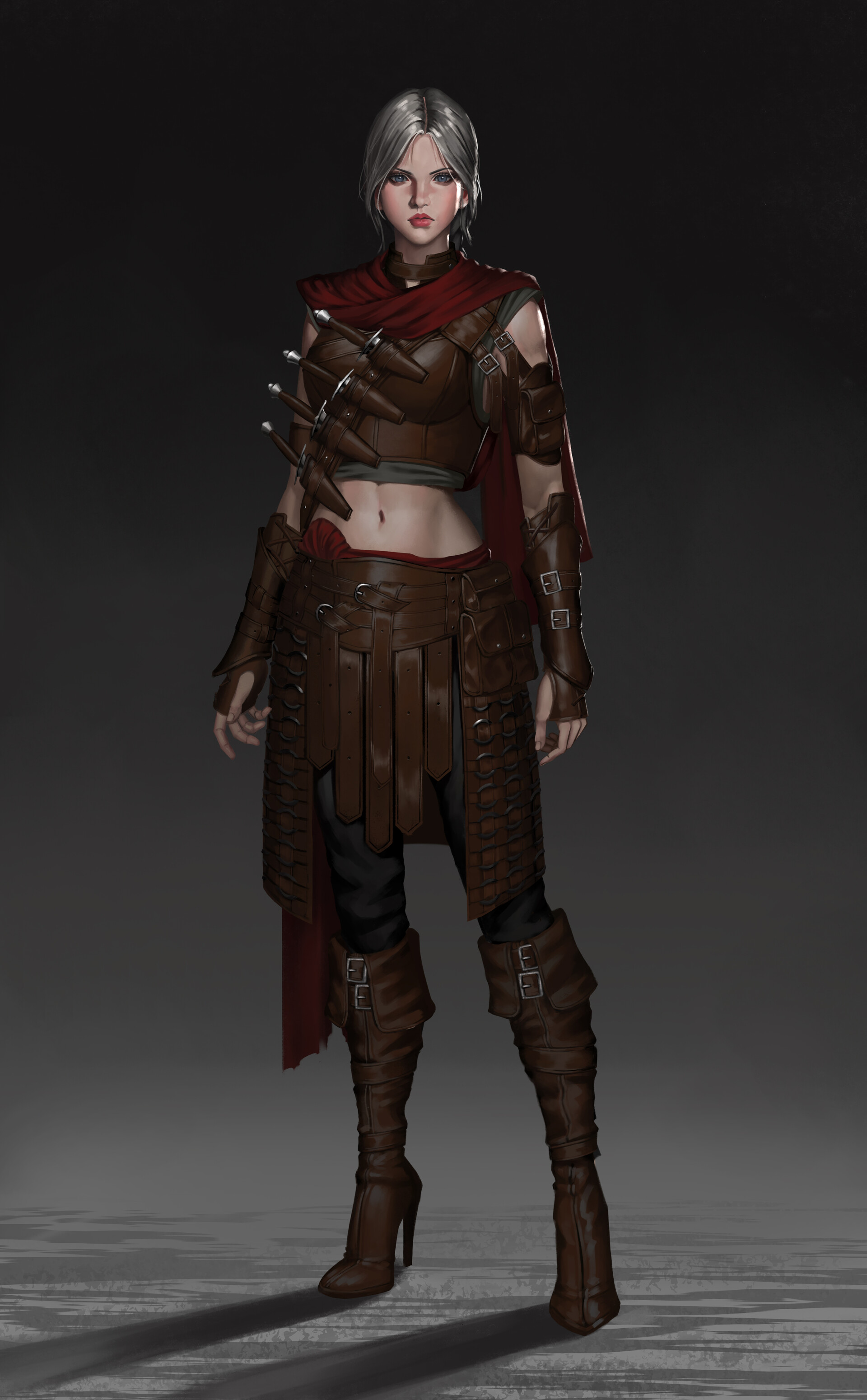 ArtStation - Red Hood Assassin