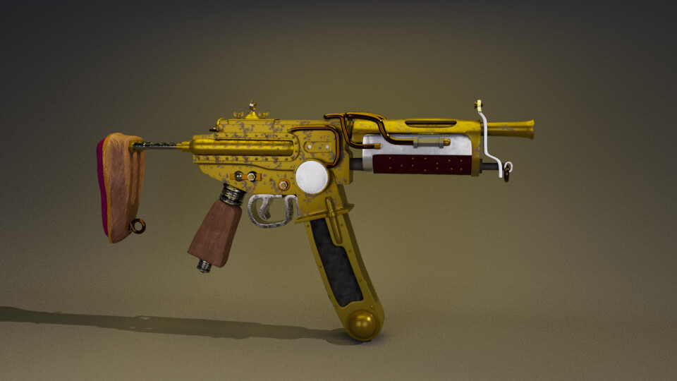ArtStation - UMP| GUN MODELING