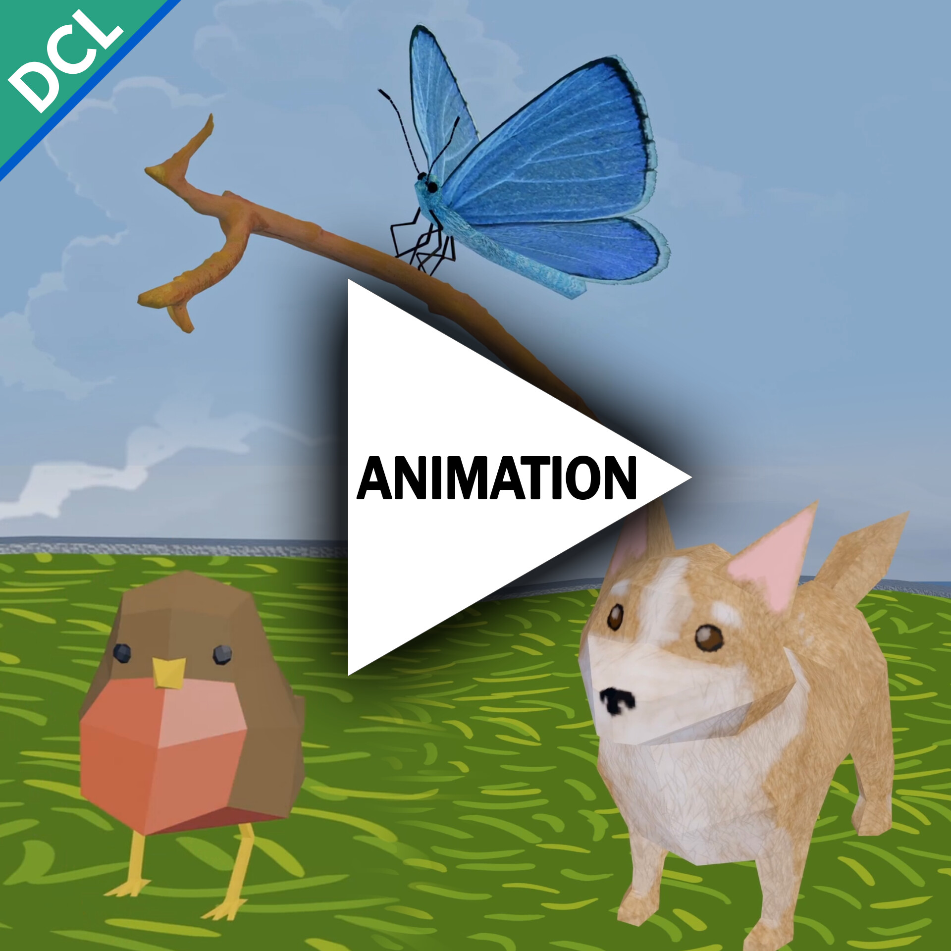 ArtStation - Low Poly Animal Animations
