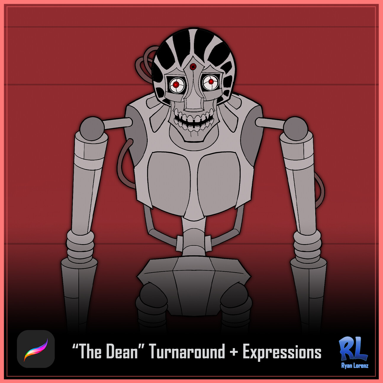 ArtStation - "The Dean" Turnaround + Expressions