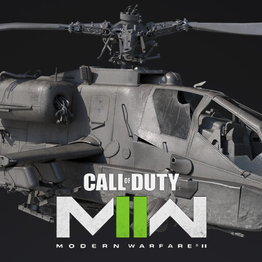 ArtStation - Call of Duty Modern Warfare 2 - Destroyed Apache