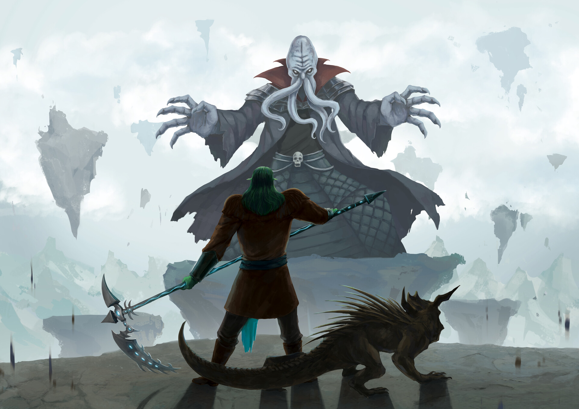 ArtStation - DnD Commission Painting