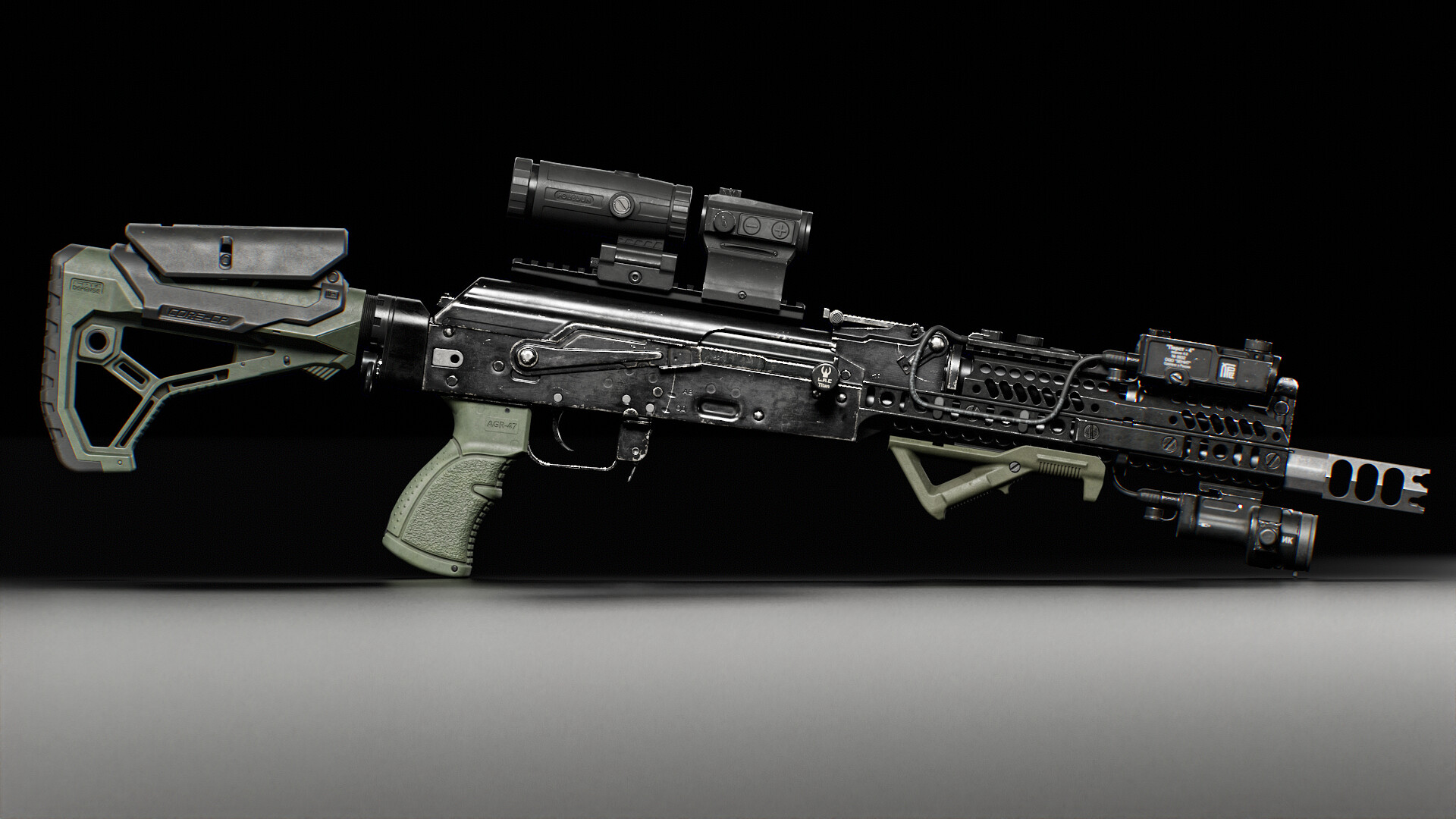 ArtStation - AK-104 Custom