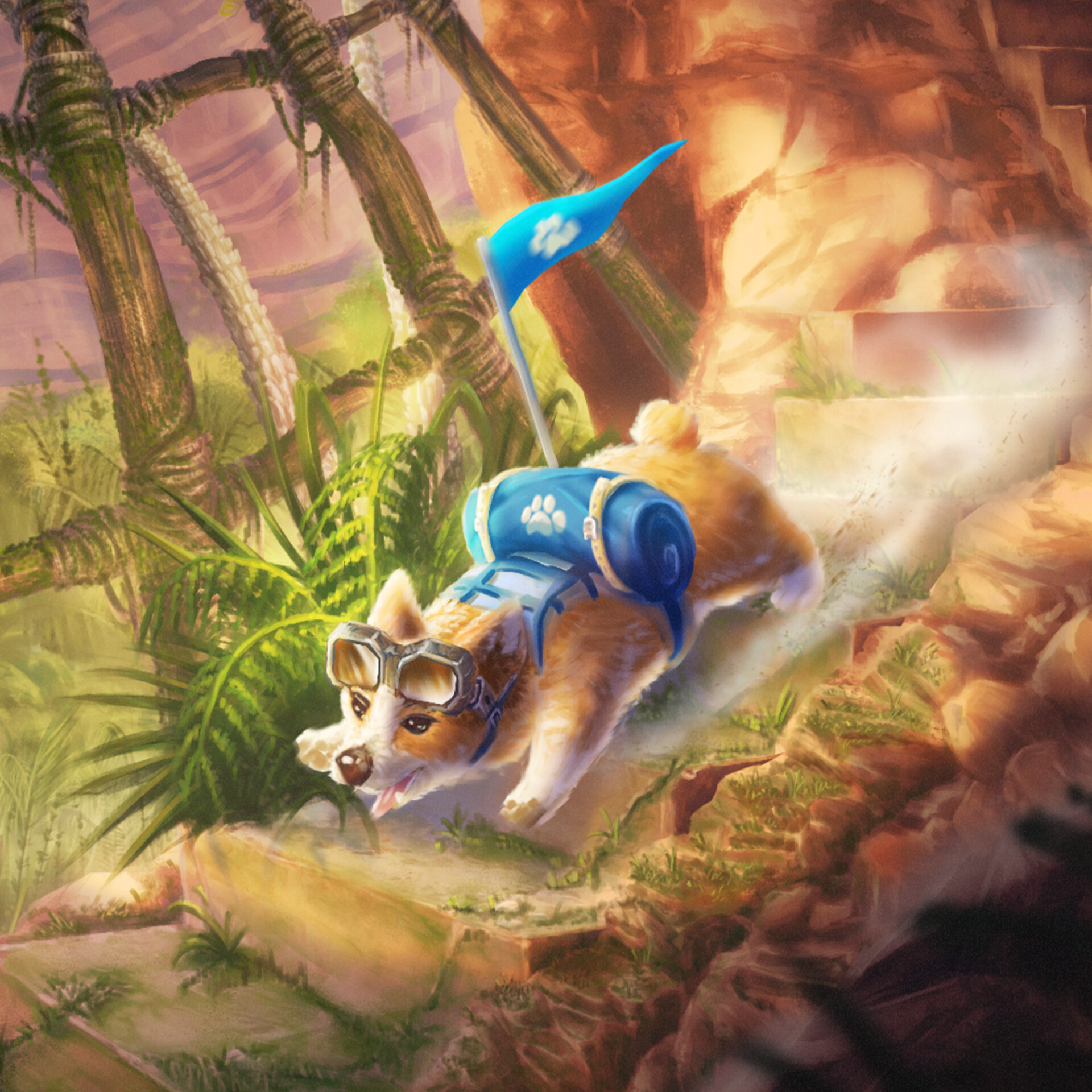 ArtStation - Piko's Journey: Dino World - Into the Desert