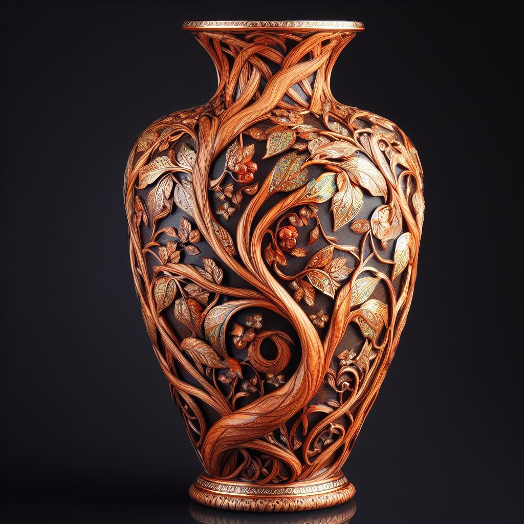 ArtStation - Vases. Countur & Fill