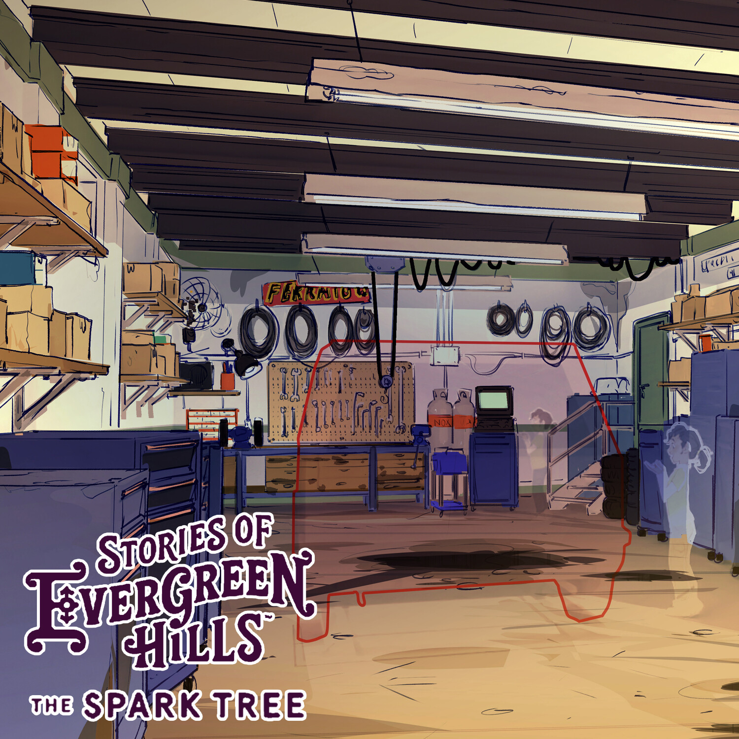 Fabia Sans - The Spark Tree - Stories of Evergreen Hills: Town