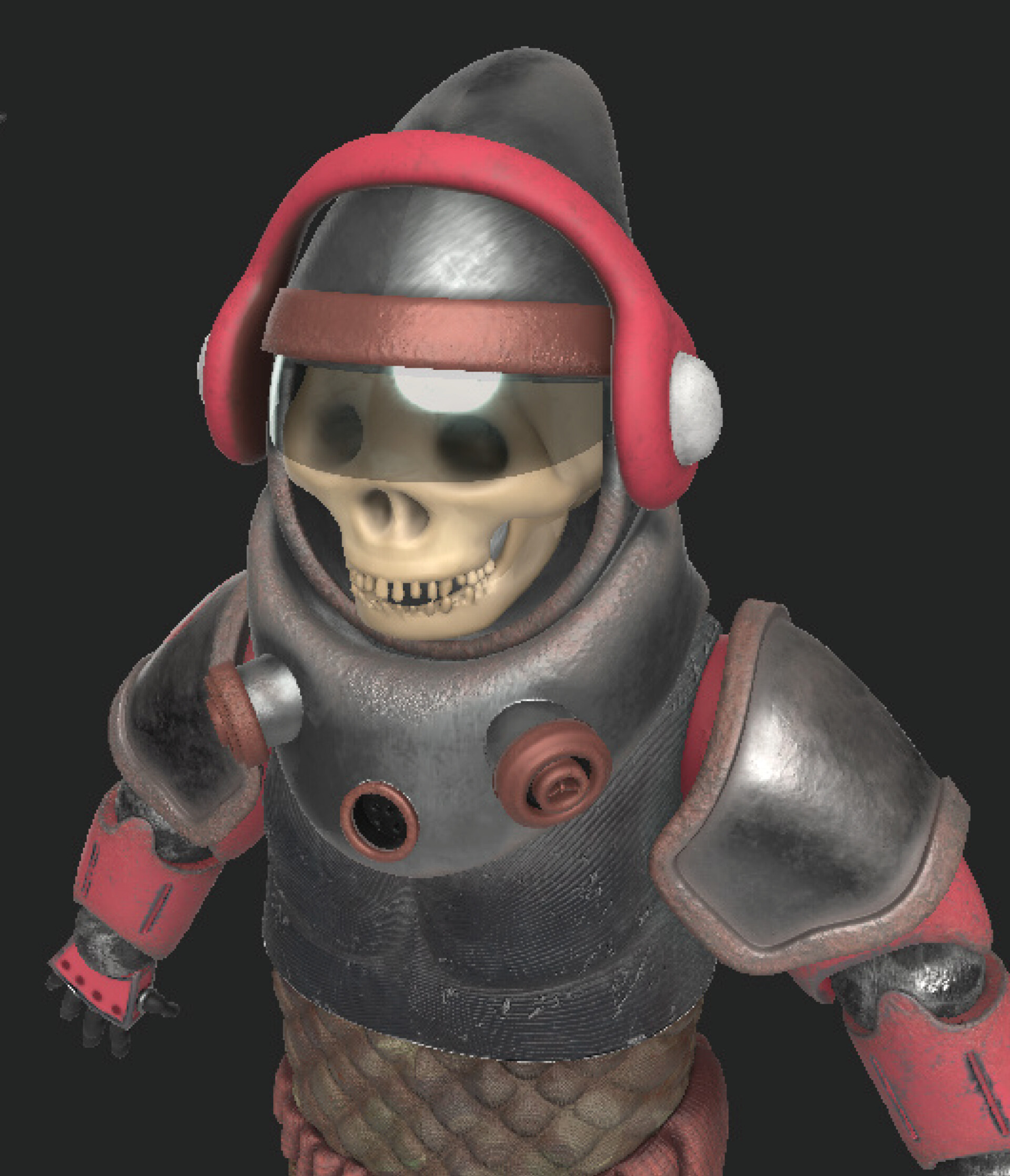 ArtStation - Undead Soviet Cyborg