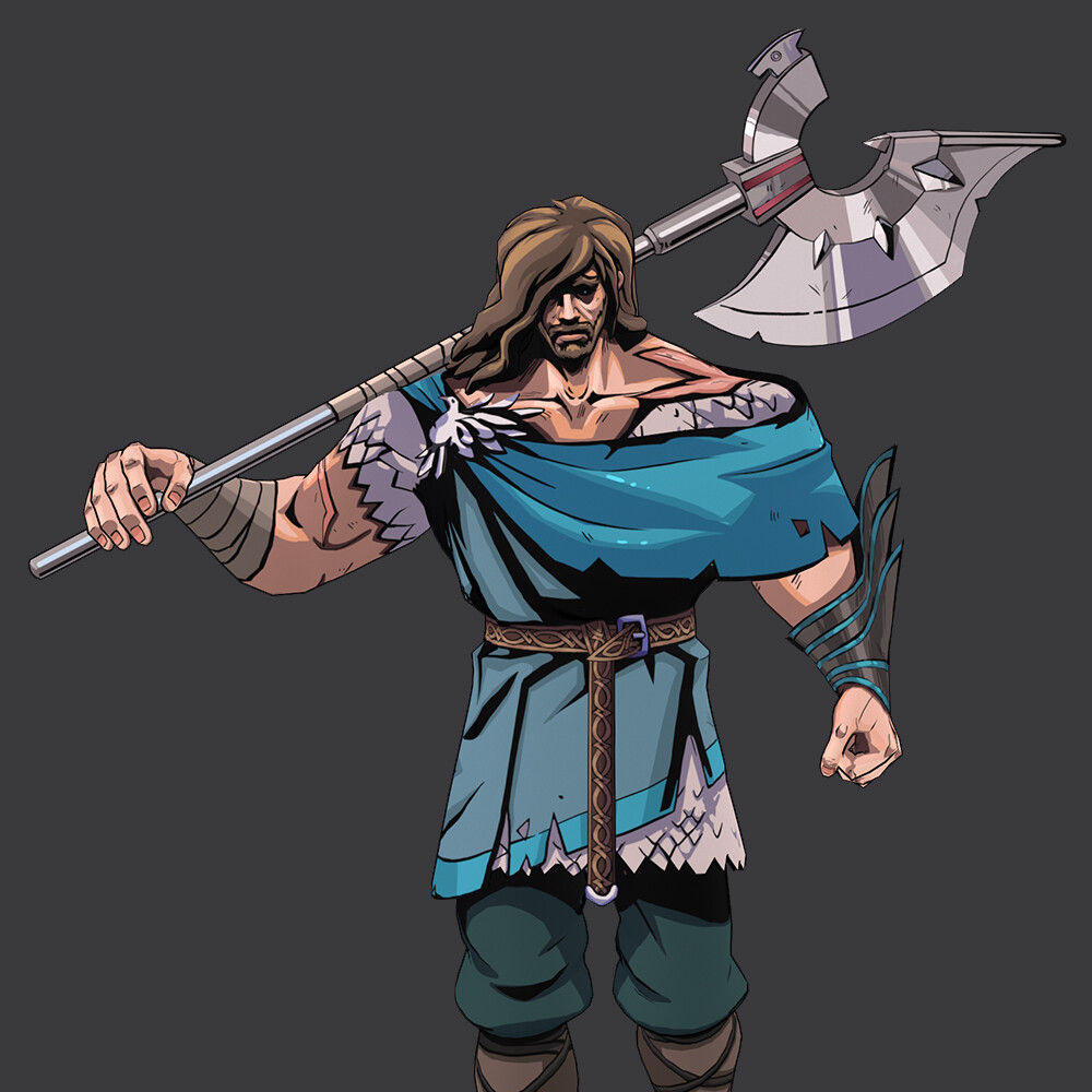 ArtStation - The Axe Warrior