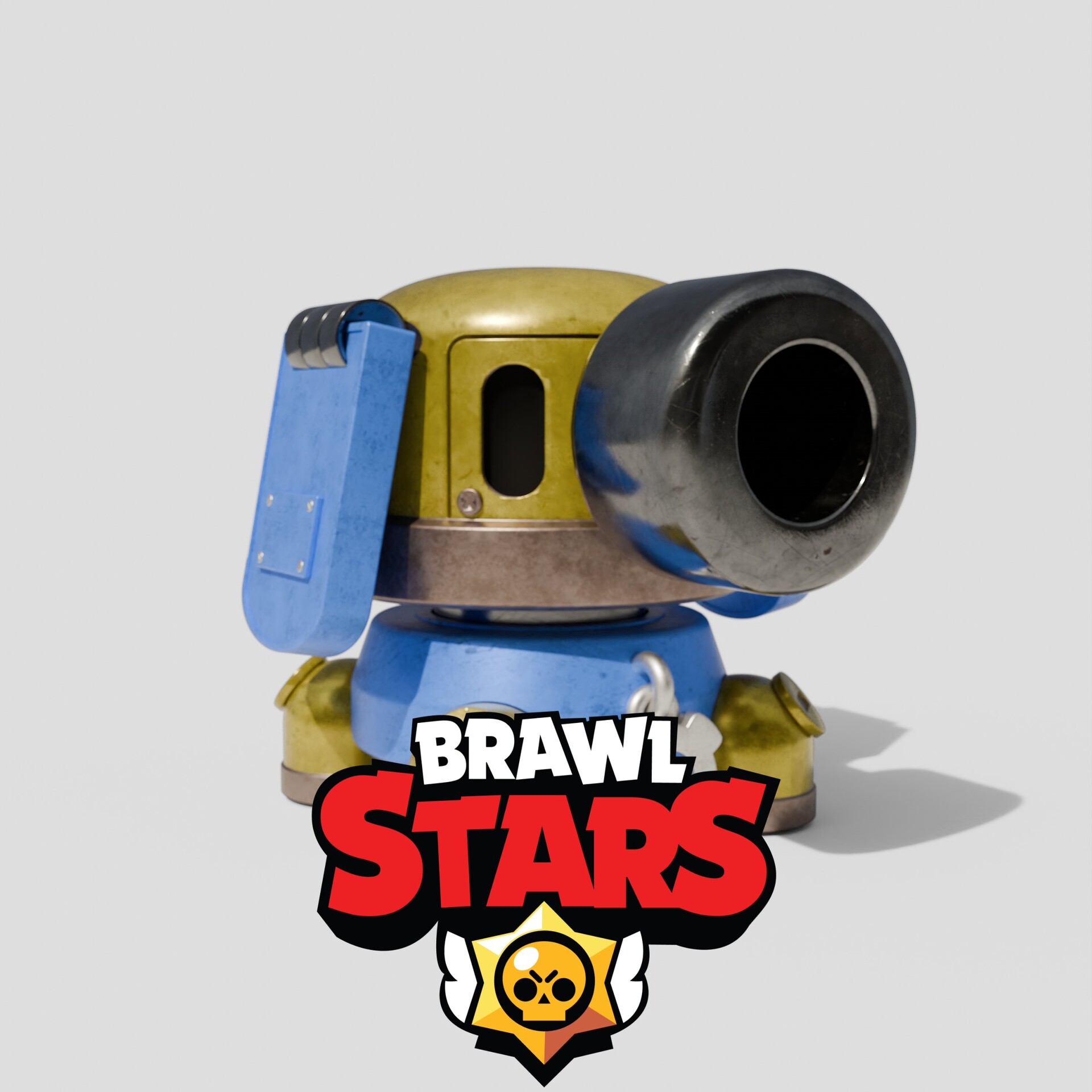 ArtStation - Jesse Turret 3D Model - Brawl Stars