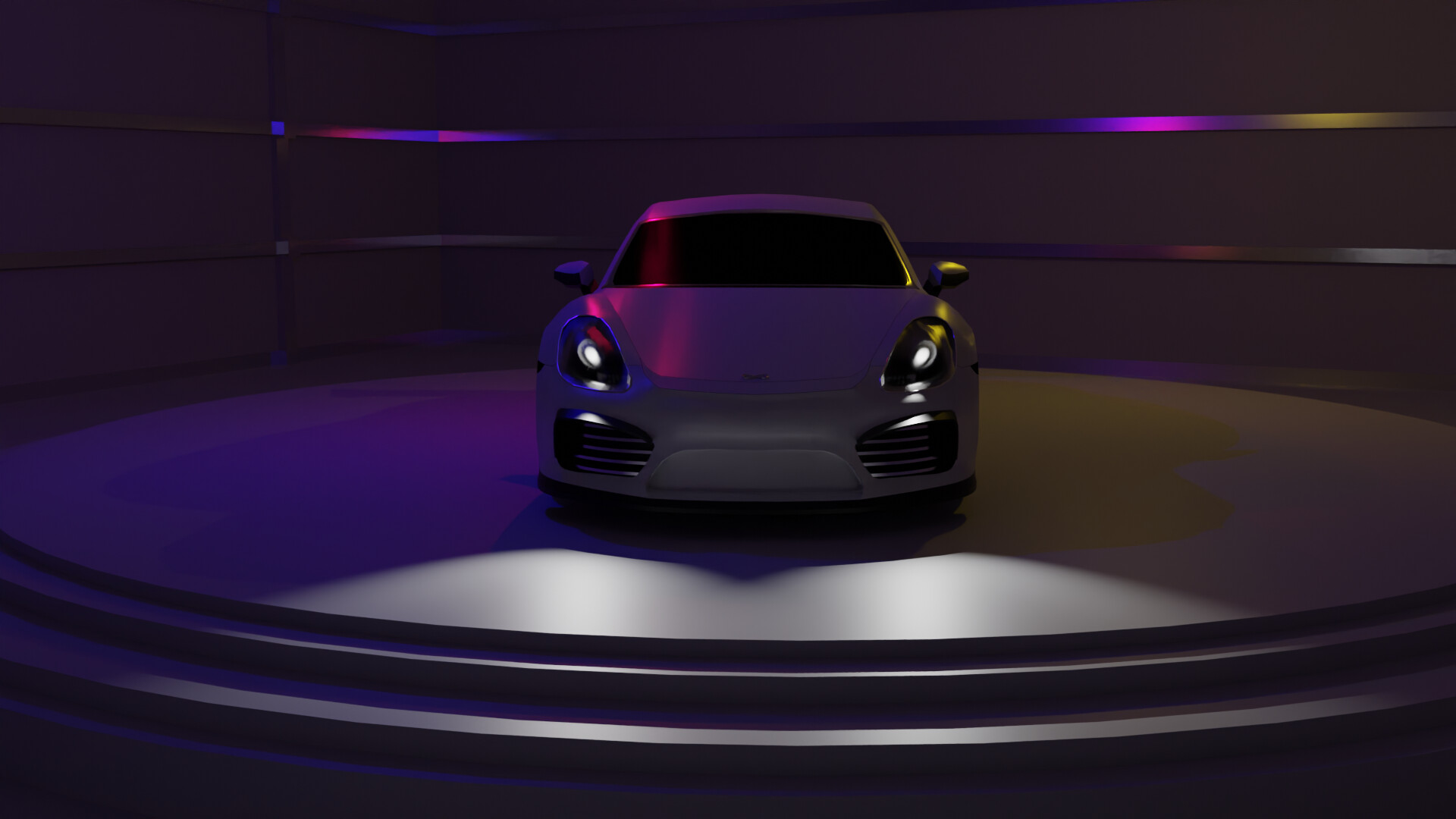 ArtStation - Porsche 718 Cayman Modified