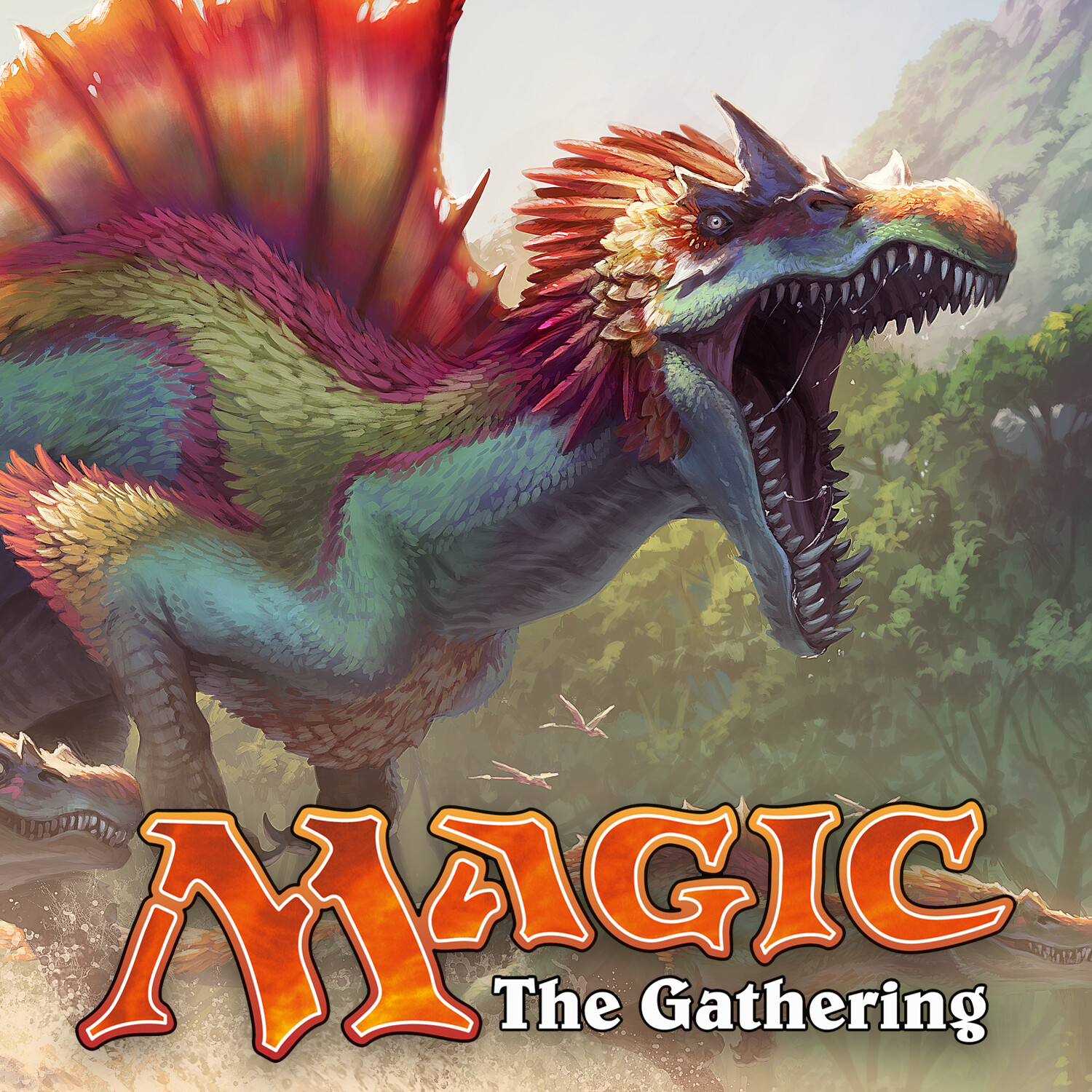 ArtStation - Thundering Spineback - Magic the Gathering