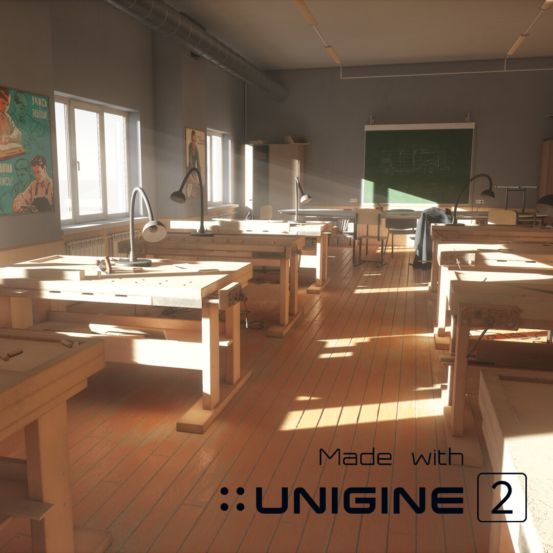 ArtStation - School workshop