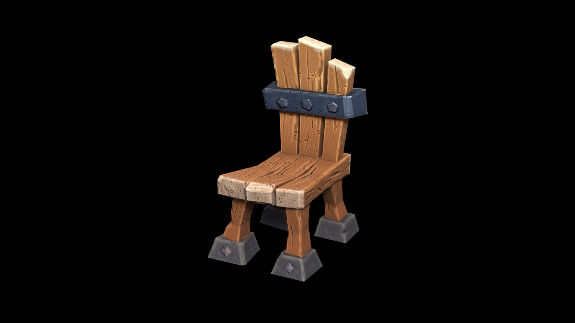 ArtStation - Stylized Chair.