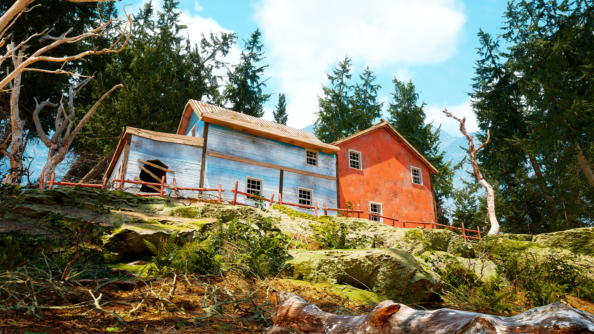 ArtStation - Unreal Engine 5 .1 Raytrace Old abandoned farmhouse ...