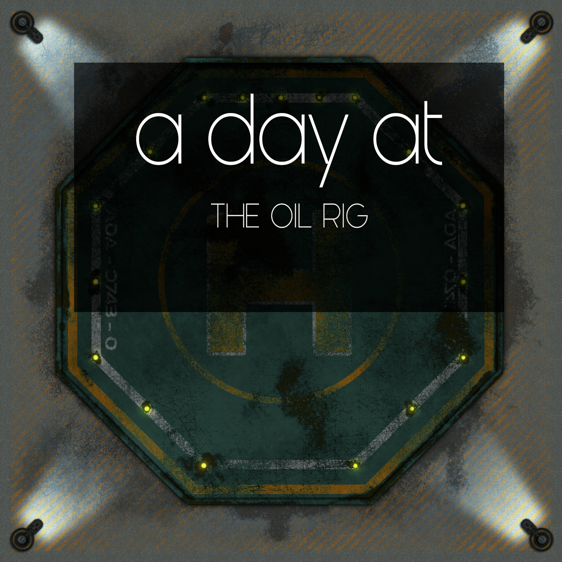 ArtStation - a day at the oil rig