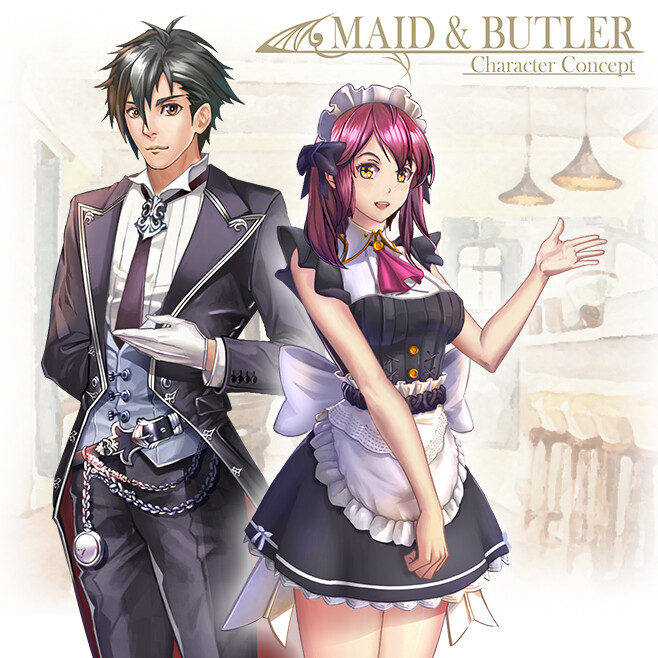 ArtStation - MAID & BUTLER (Animation)