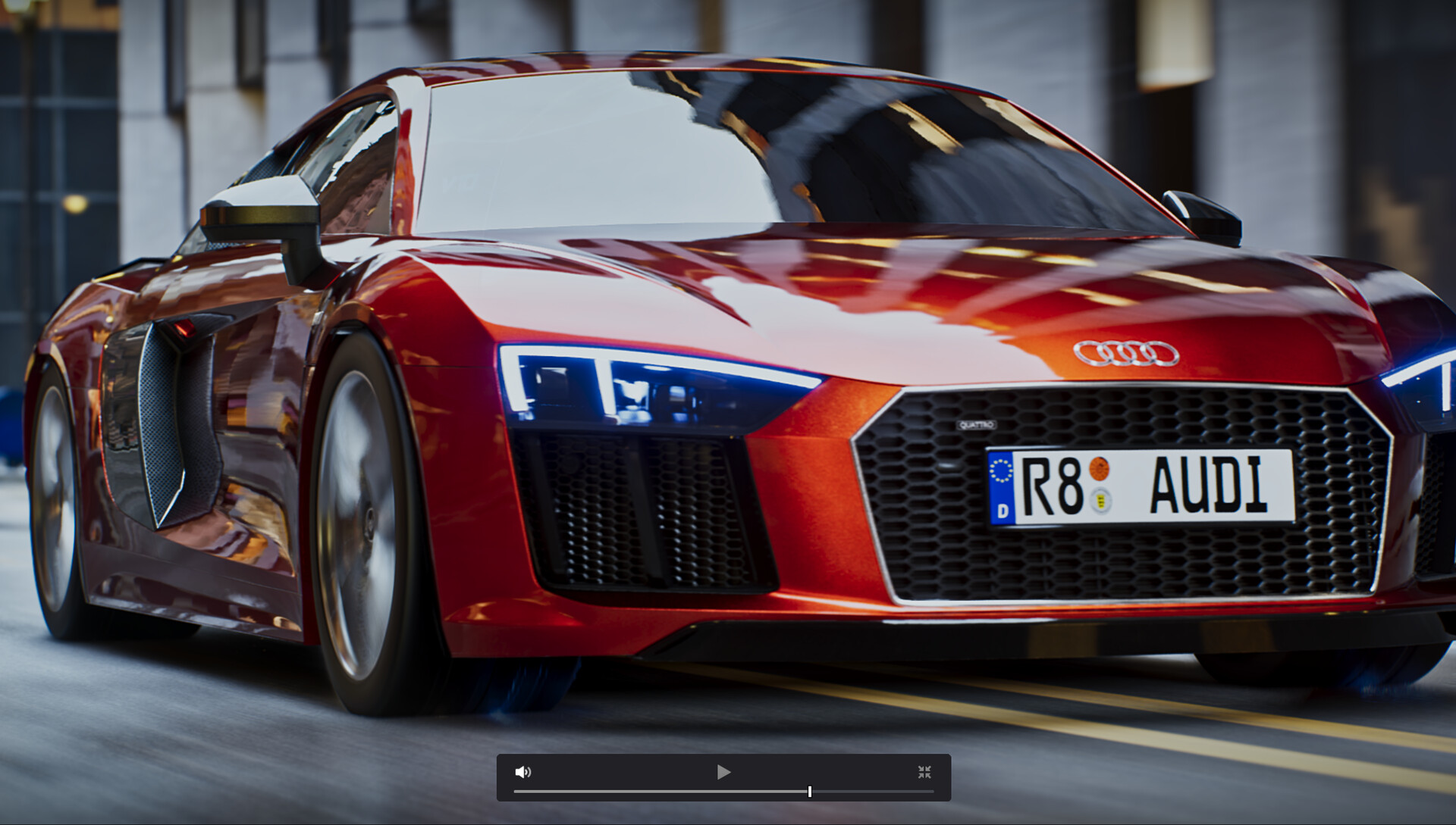 ArtStation - Audi R8 CGI Short Movie