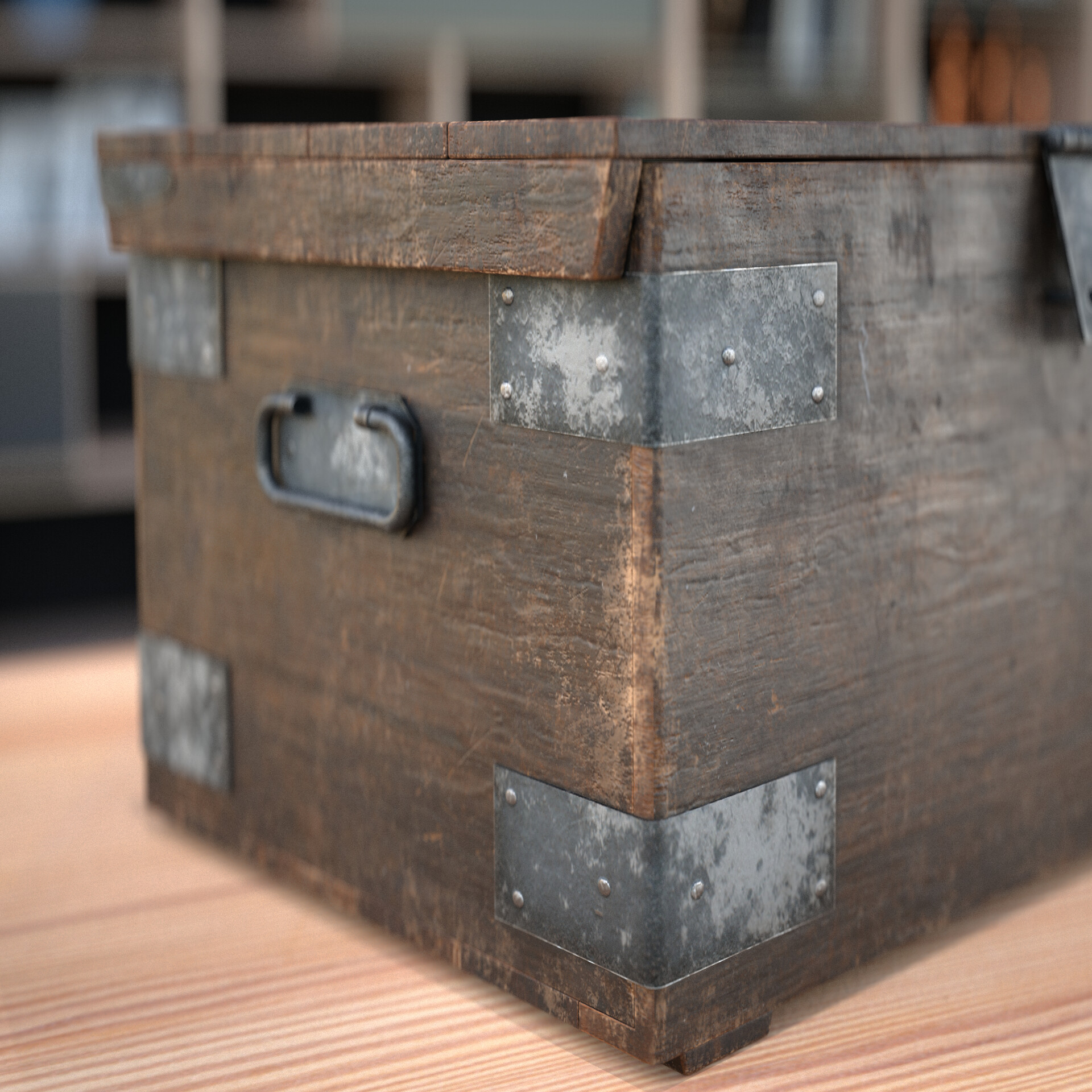 ArtStation - Wood boxes