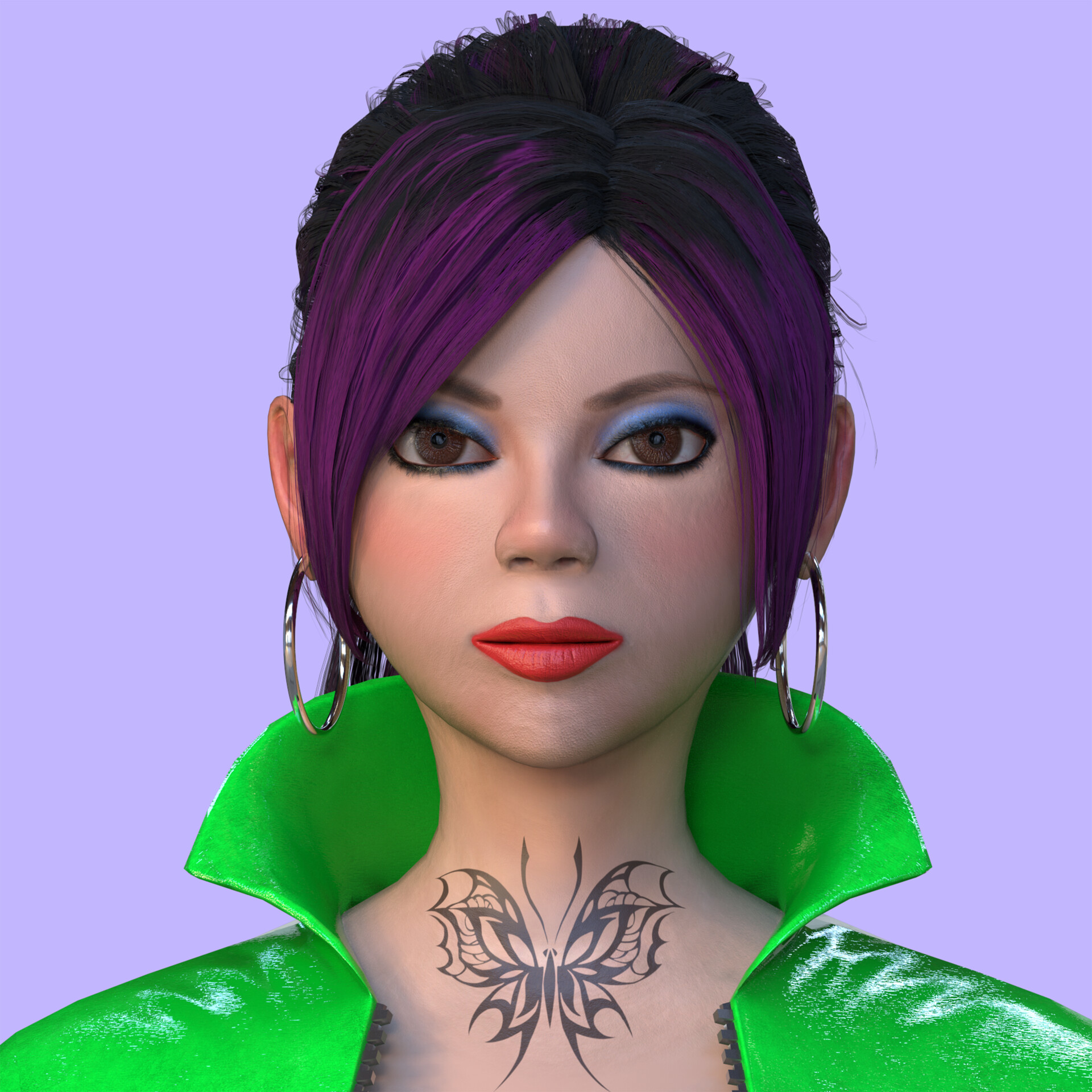 ArtStation - Teen girl stylized 3d model