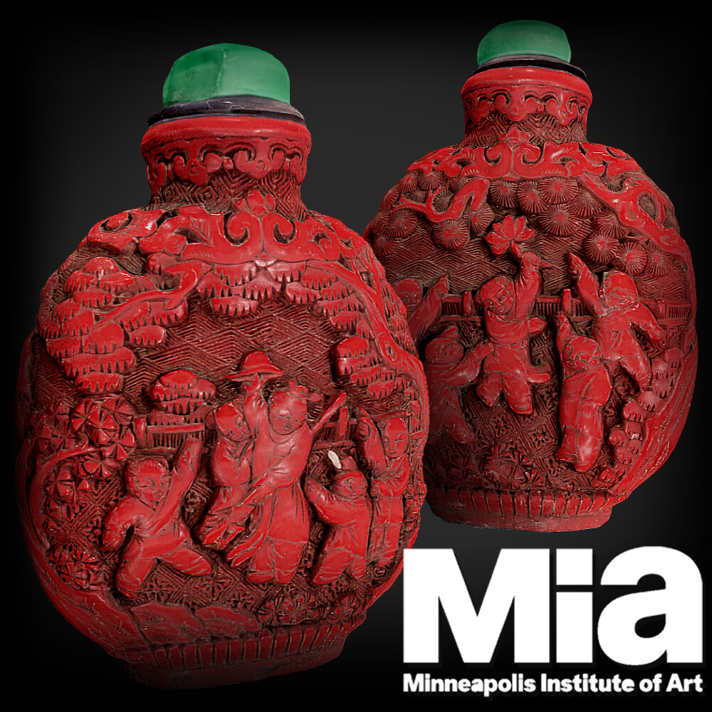 ArtStation - Photogrammetry: Snuff Bottle, c. 1780-1850 CE