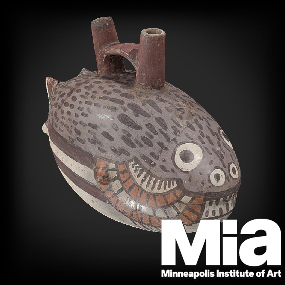 ArtStation - Photogrammetry: Vessel in the Form of a Fish, 100 BCE - 600 CE