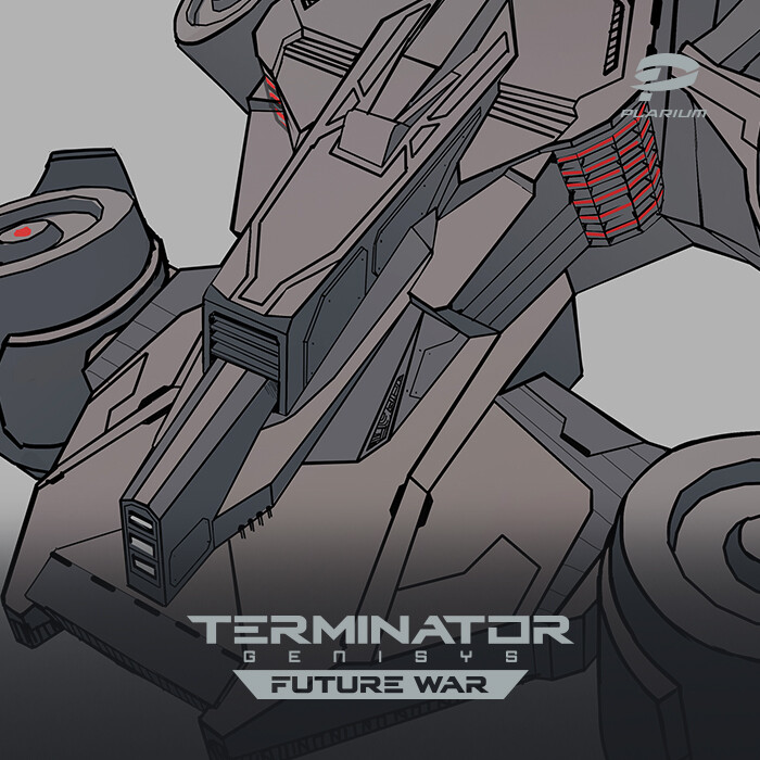 ArtStation - Terminator Genesys: Future War (Concept character)