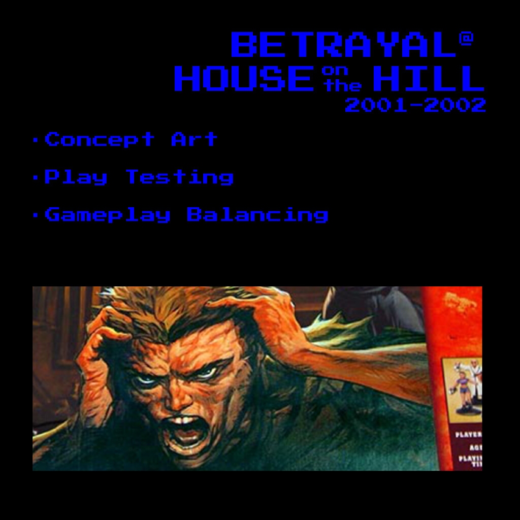 ArtStation - Betrayal At House On The Hill (2002) Concept Art