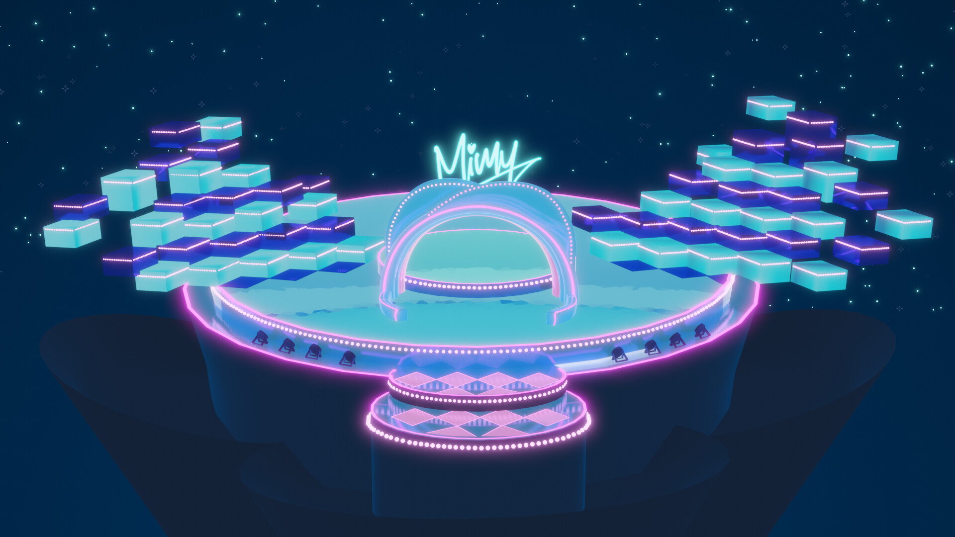 ArtStation - Project Echo - Backgrounds 3D - Virtual Scenery