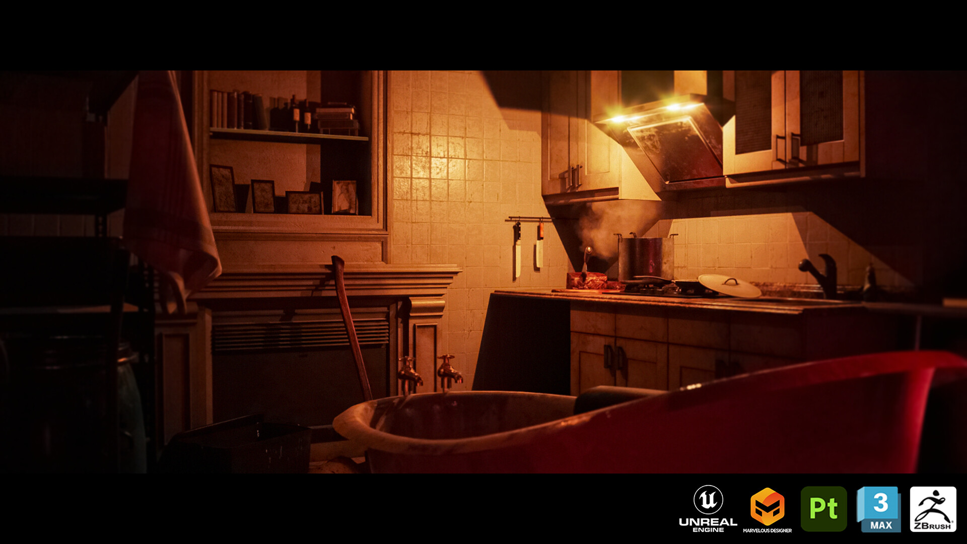 ArtStation - 3DEnviroment_Example#01