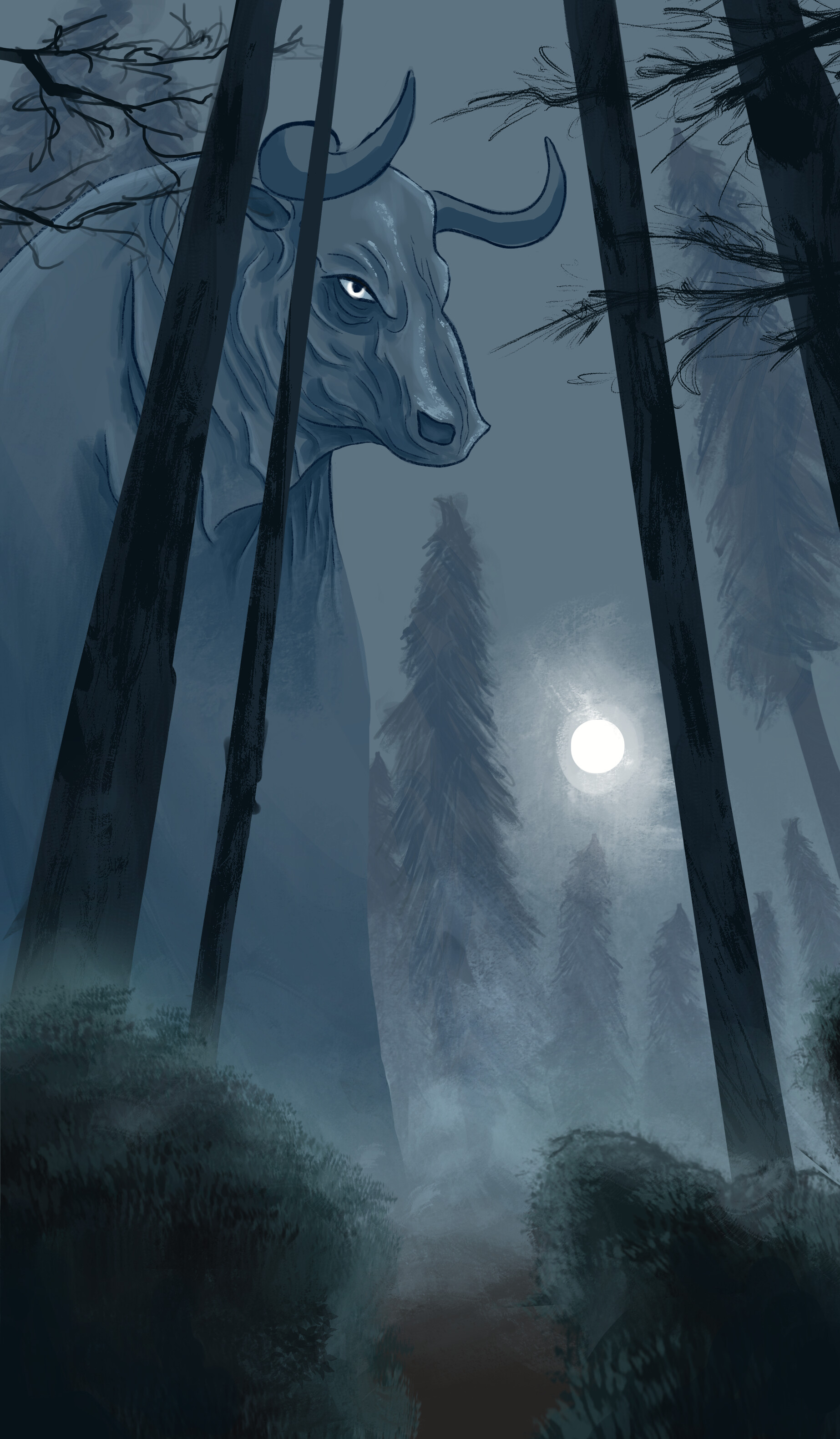 ArtStation - Magical forest encounter