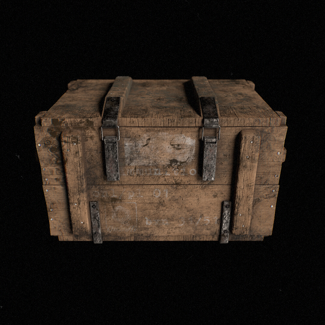 ArtStation - Weapon Crate