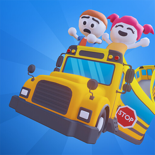 ArtStation - Snake Bus | Hypercasual Game Art