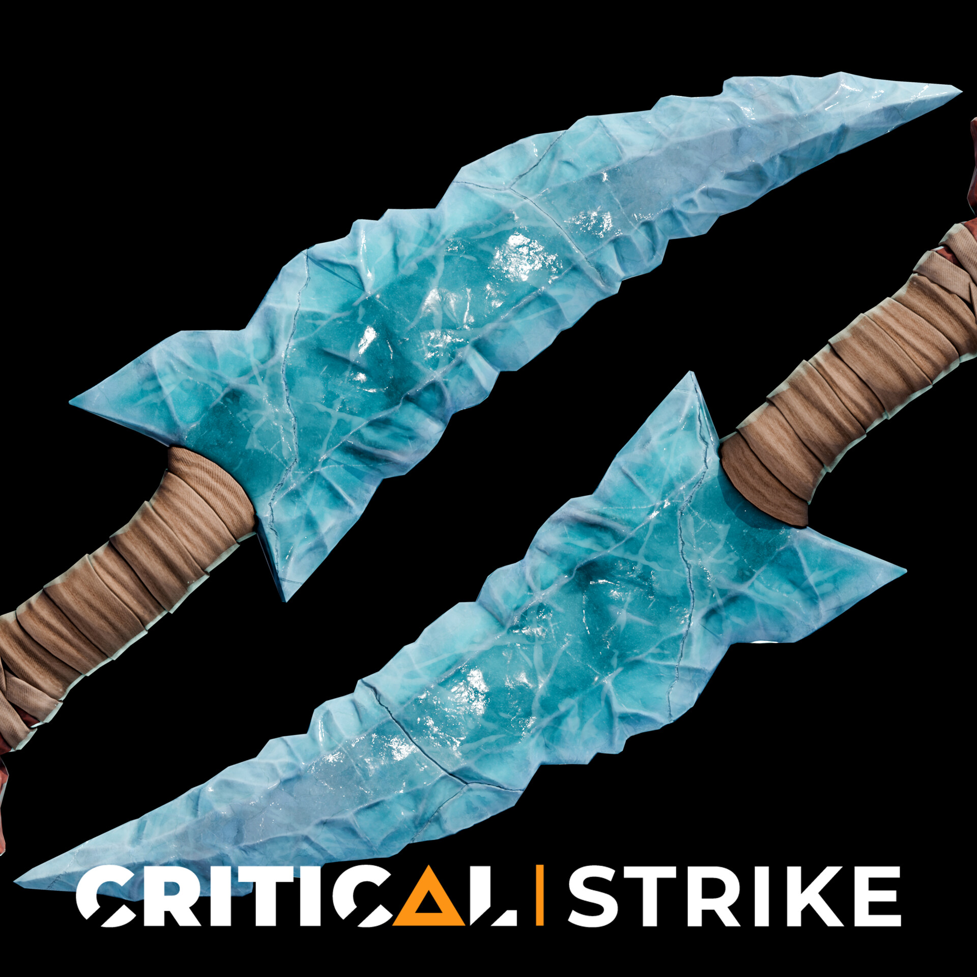 ArtStation - Frostbite Dagger | Critical Strike