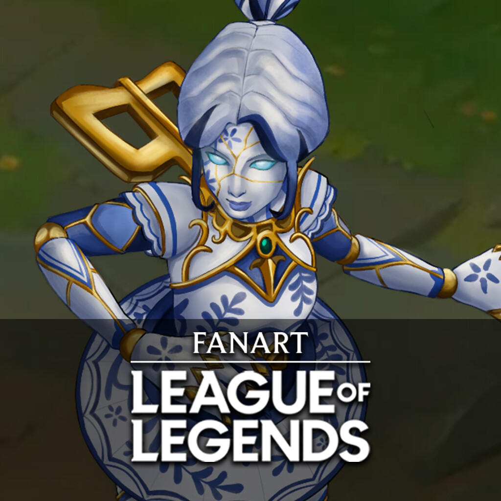 ArtStation - League of Legends Fanart | Porcelain Orianna